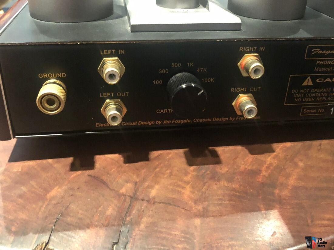 Fosgate Signature Phono V1 tube phono preamp with upgraded tubes Photo ...