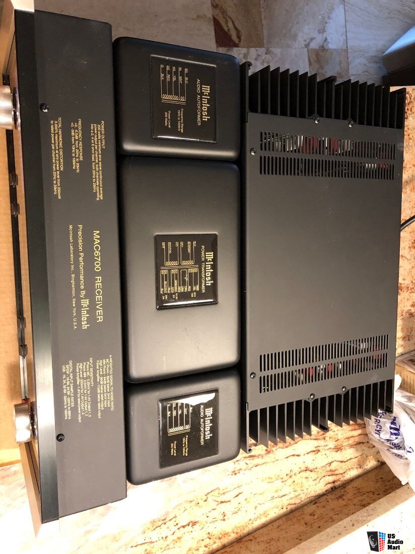 McIntosh MAC-6700 Integrated Amplifier, High Performance DAC, 200 W/P/C ...