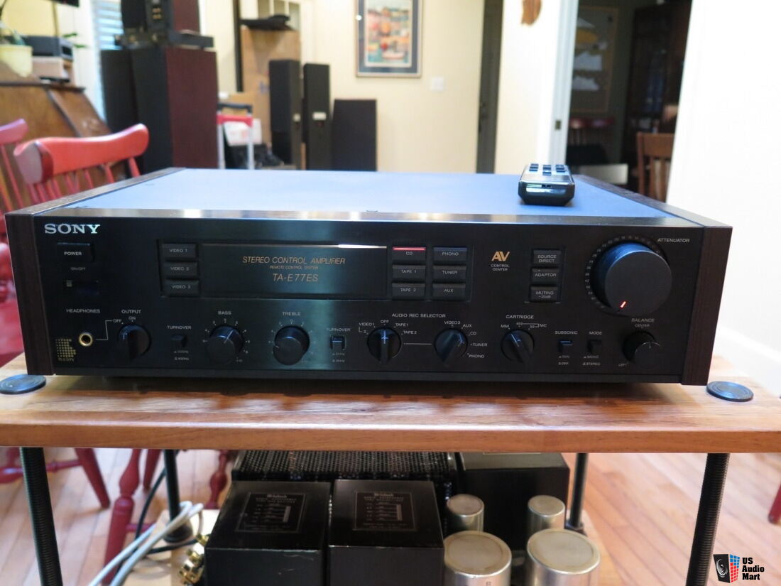 Sony TA-E77ES Preamplifier Audiophile Quality ES Photo #2369516 - UK ...