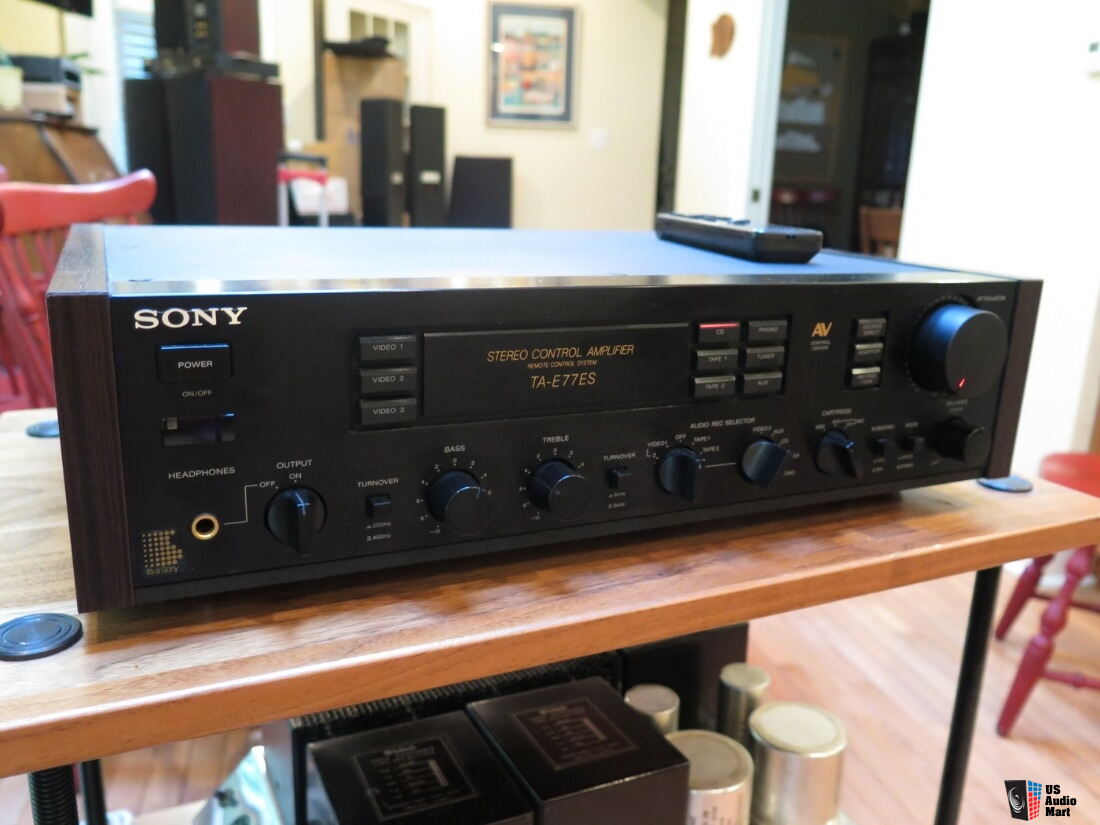 Sony TA-E77ES Preamplifier Audiophile Quality ES Photo #2369520 - UK ...