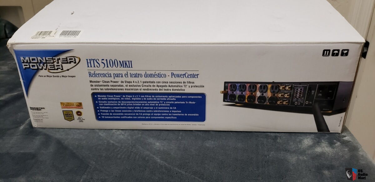 Rare: Monster Power HTS5100 MKII Home Theatre Reference-Power-Center ...