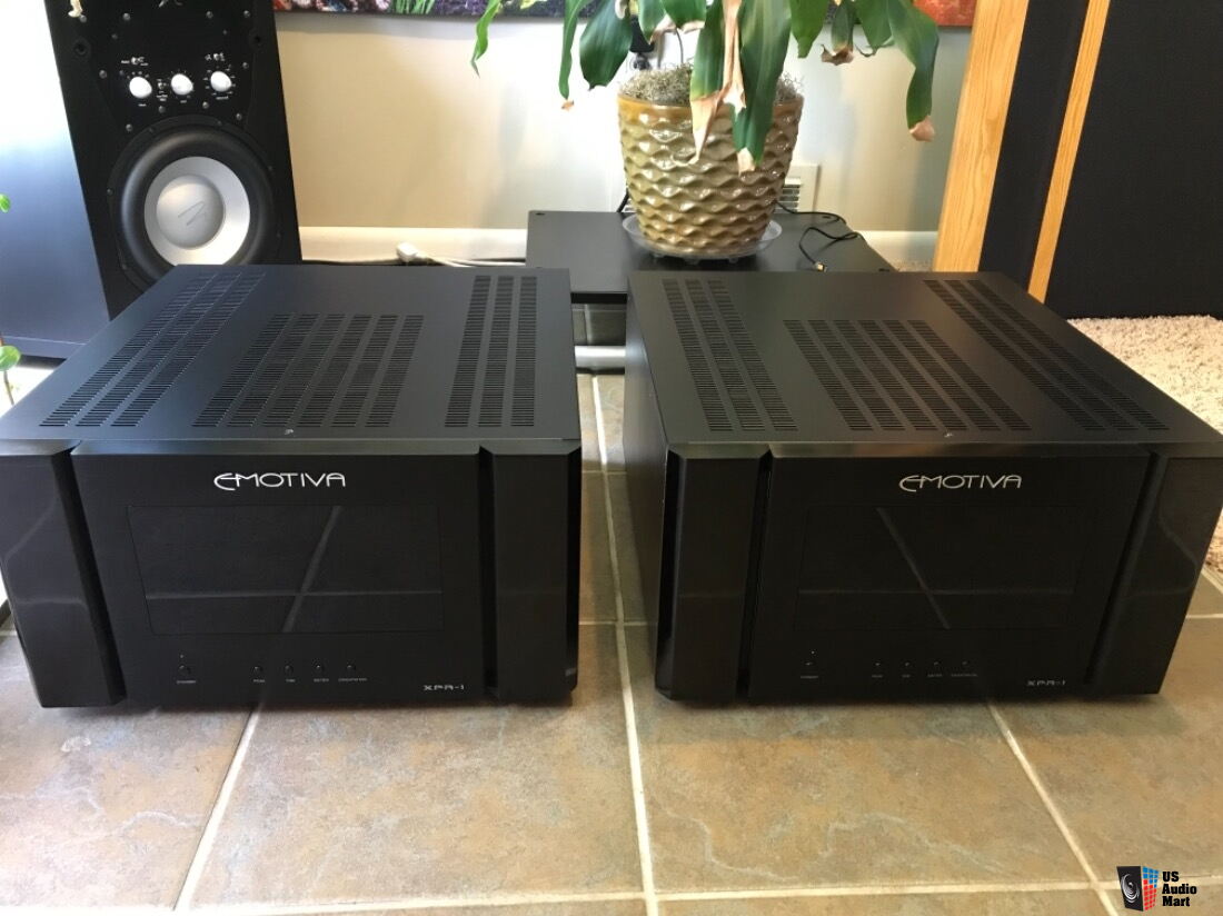 Emotiva XPR-1 Monoblock Reference Amplifiers In Mint Condition! Photo ...