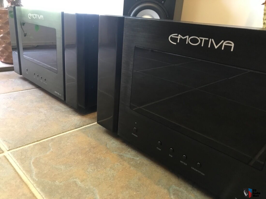 Emotiva XPR-1 Monoblock Reference Amplifiers In Mint Condition! Photo ...