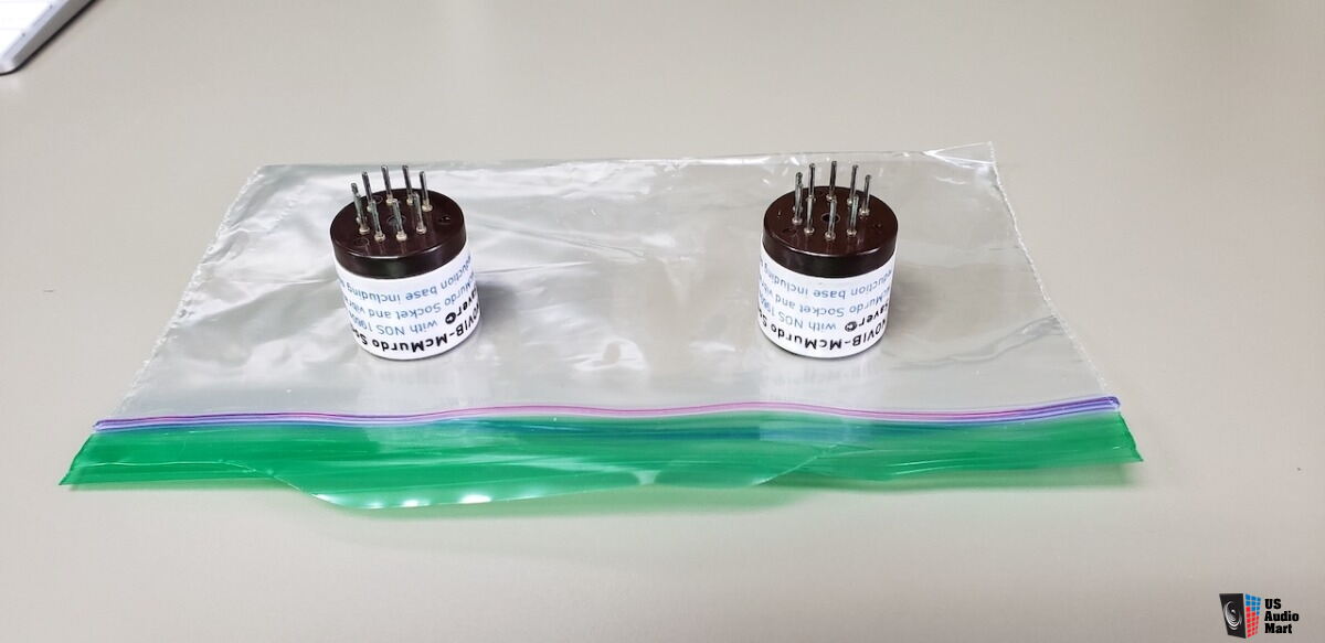 Tubemonger NOVIB-McMurdo 9-pin Socket Saver (Pair) For Sale - US Audio Mart