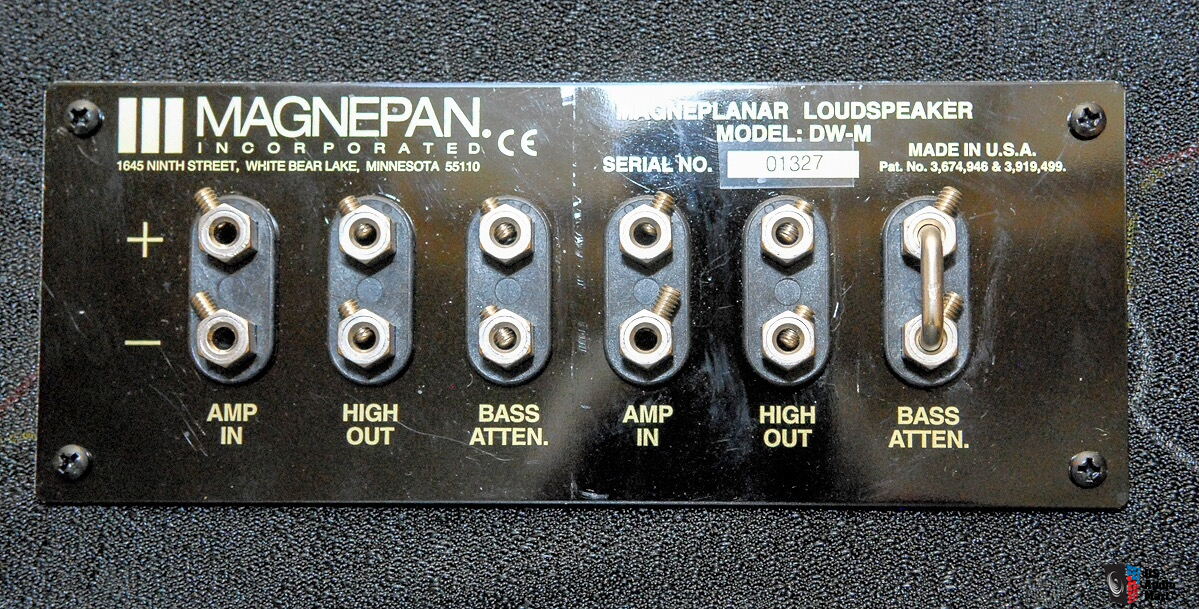 Magnepan DWM Bass Panels (pair) Photo #2383314 - US Audio Mart