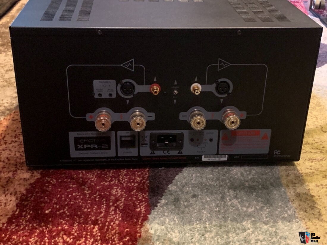 Emotiva XPR 2 Photo #2383491 - US Audio Mart