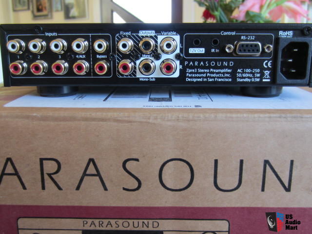 Parasound Zpre3 Preamplifier Photo #2384164 - UK Audio Mart