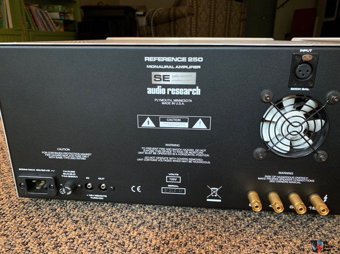 The exceptional Audio Research Reference 250SE-Price reduced! Photo ...