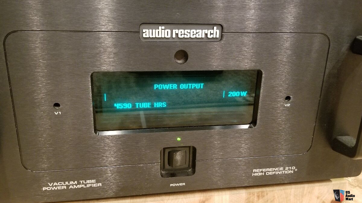 Audio Research Reference 210 Amps Black or Natural Photo #2385388 - US ...