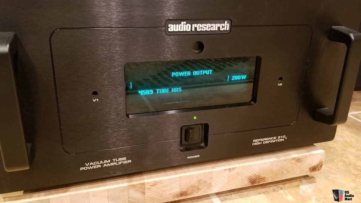 Audio Research Reference 210 Amps Black or Natural Photo #2385386 - US ...