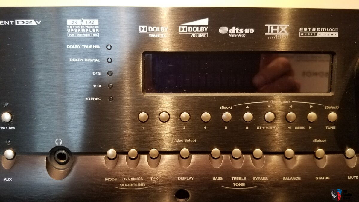 Anthem Statement D2V Preamp/Processor Photo #2386816 - US Audio Mart