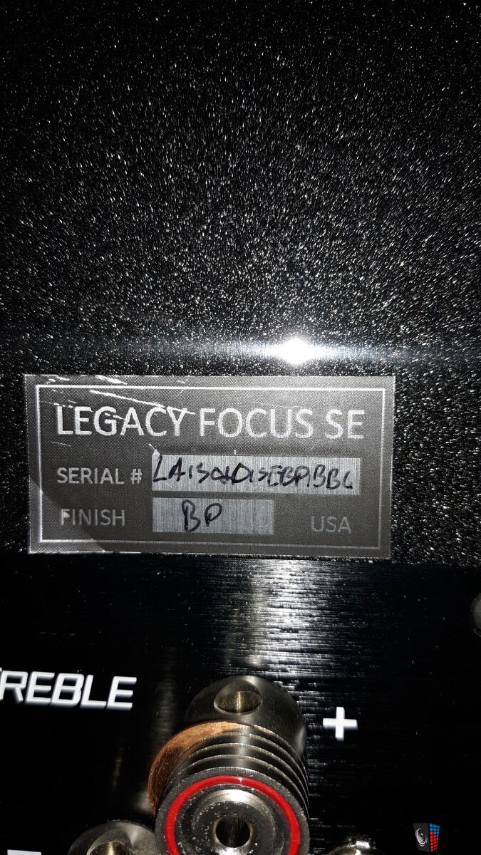 Legacy Audio Focus SE black pearl Photo #2388783 - US Audio Mart