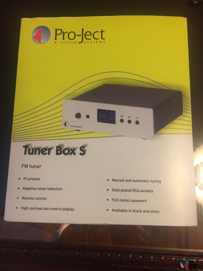 Pro-Ject FM Tuner Box S - Black For Sale - US Audio Mart