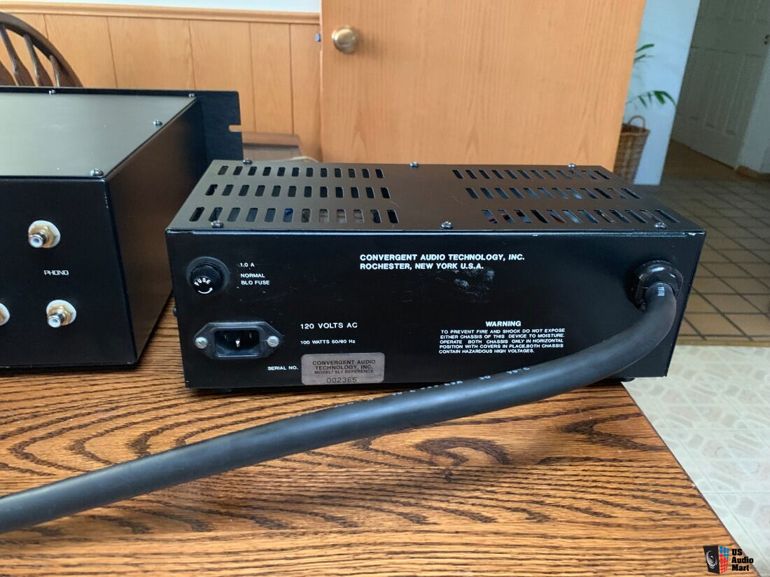 Legendary Convergent Audio Technology SL/1 preamamp with phono Photo ...
