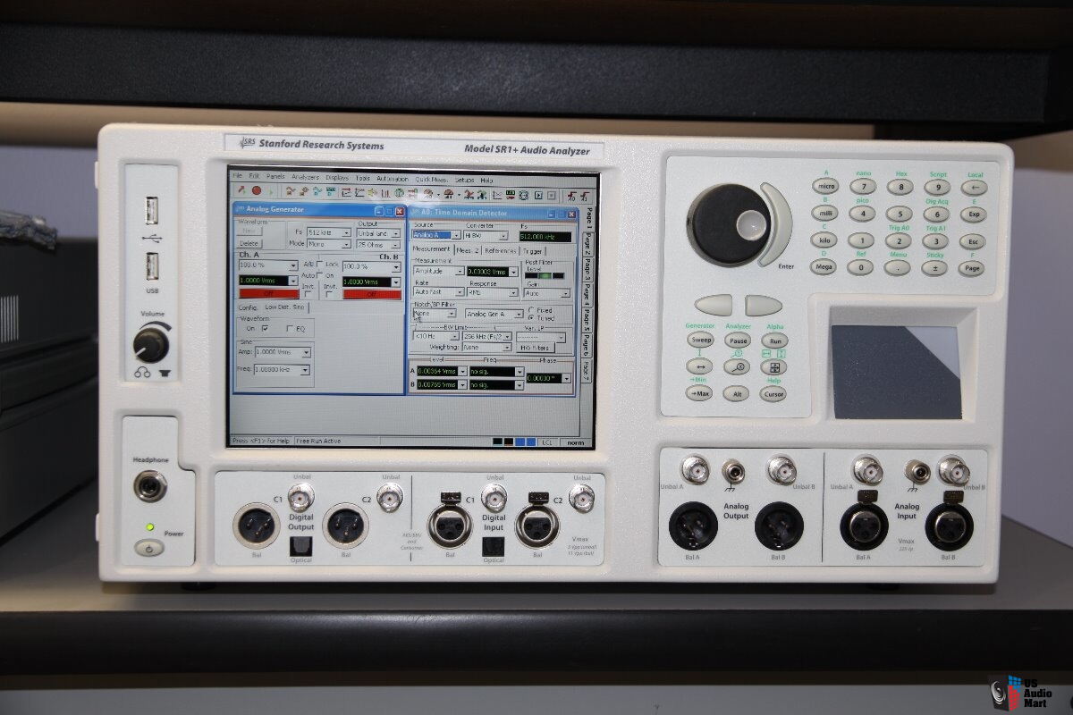 STANFORD RESEARCH Systems SR1+ Dual Domain Audio Analyzer For Sale - US ...