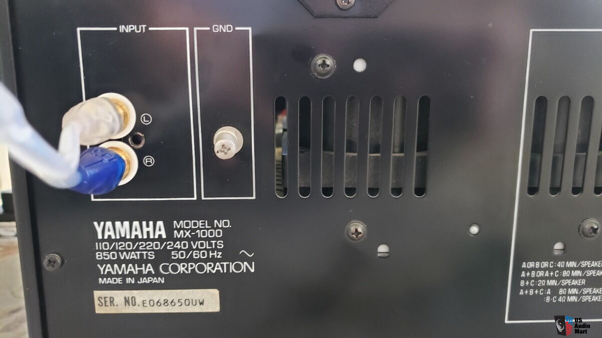 Yamaha MX-1000 amplifier - Very clean and sounds awesome! Photo ...