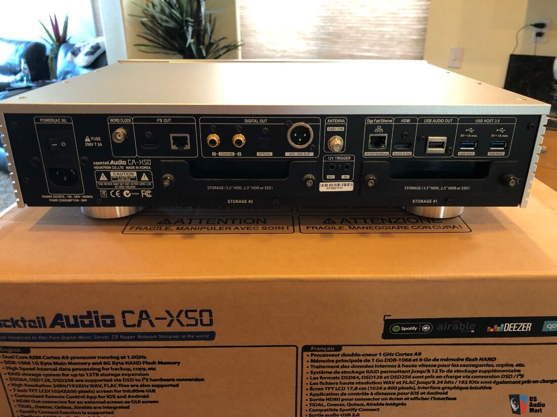 Cocktail Audio X50 Practically new with box, manual, remote Photo ...