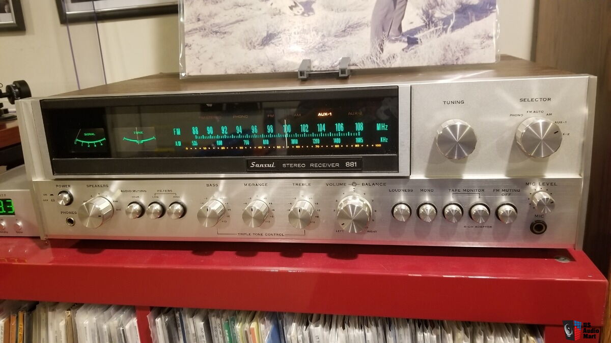 Sansui 881 - Restored Photo #2395984 - US Audio Mart