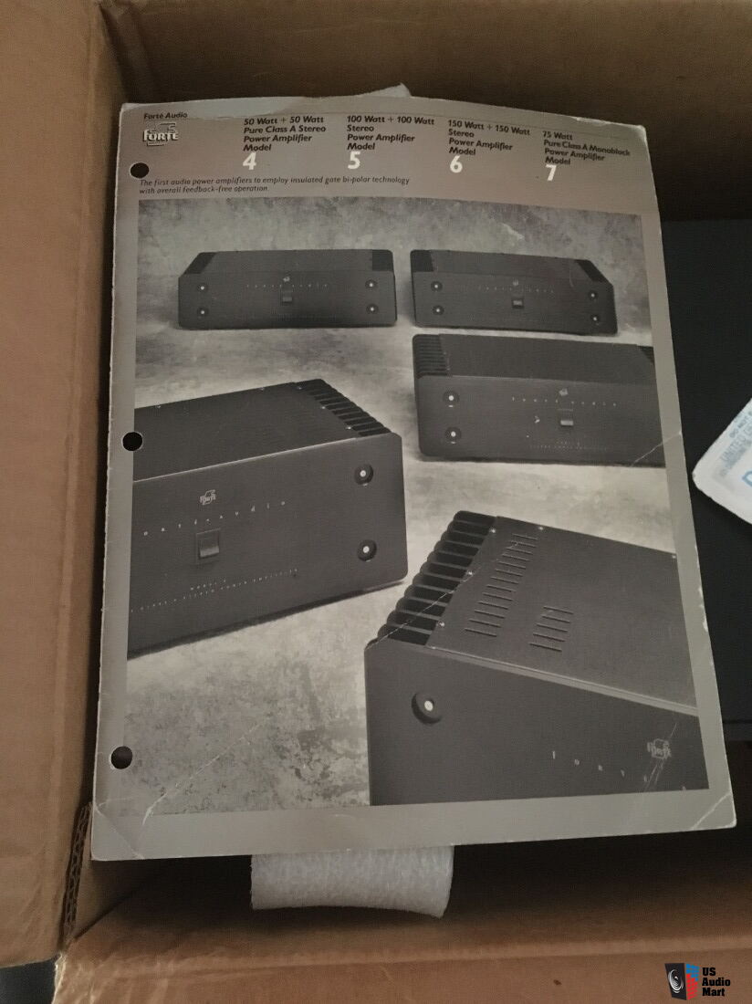 Forte Model 4a - Class A Pristine Photo #2396492 - US Audio Mart