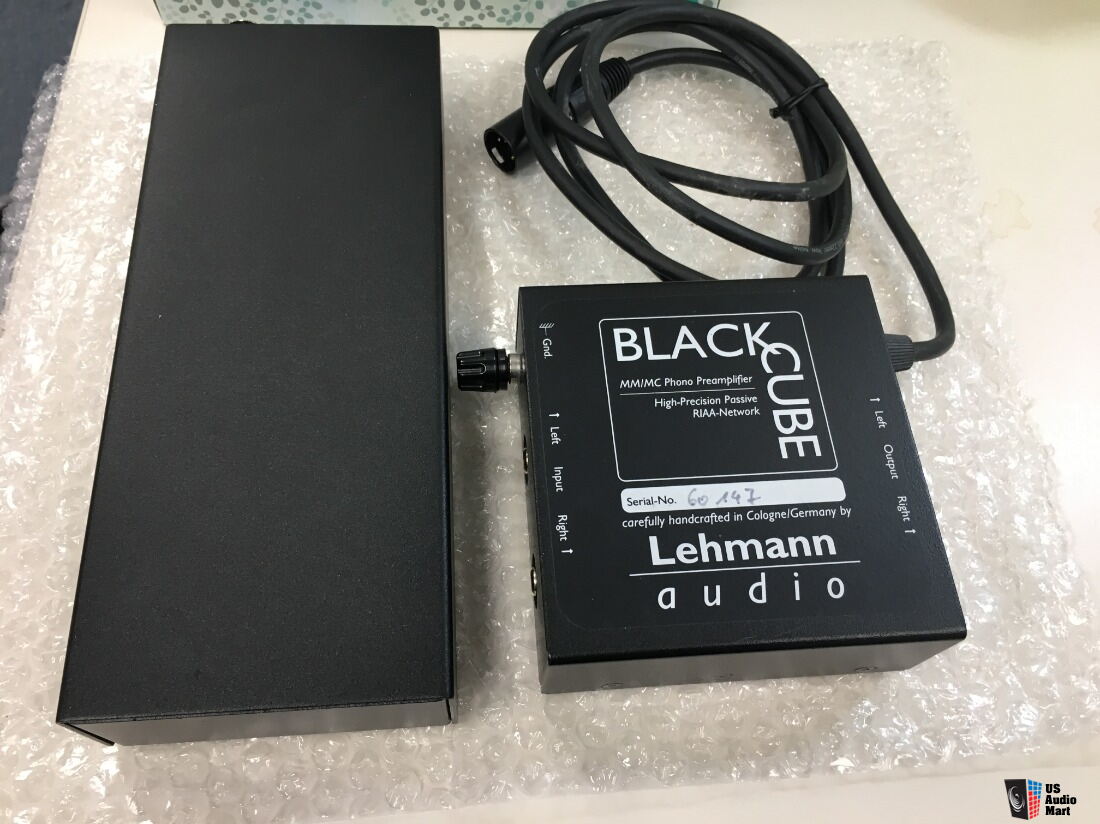 Lehmann Audio Black Cube SE MM/MC Phono Preamp with external power ...