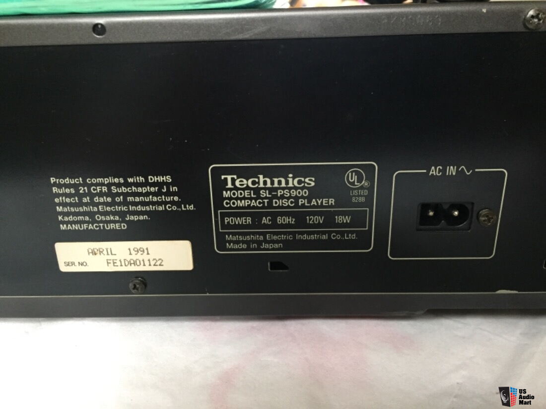 Technics SL-PS900 CD Player Photo #2400388 - US Audio Mart
