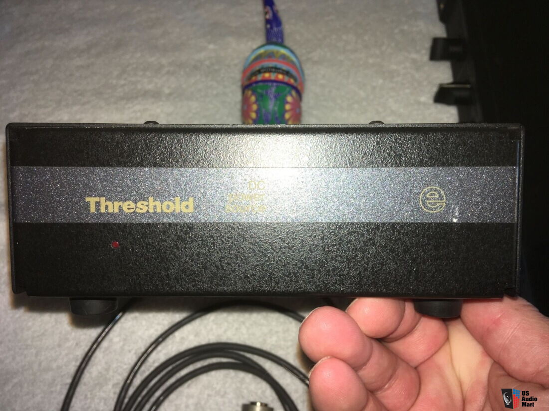 Threshold Fet 9 Preamp with power supply (new filter caps) Photo ...