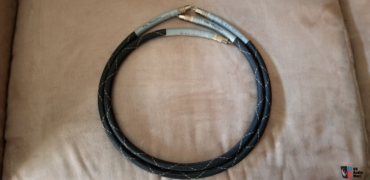 KAS Audio Maestro RCA - 1m pair For Sale - US Audio Mart