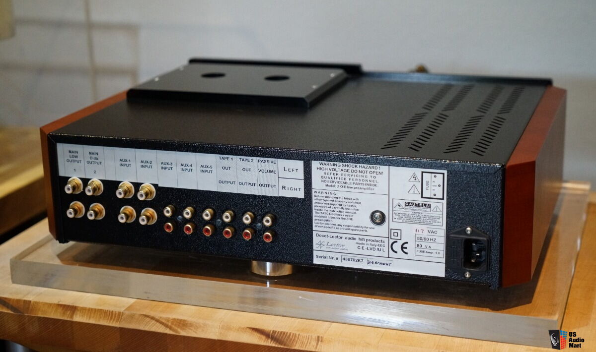 Lector ZOE tube linestage preamp Photo #2403884 - UK Audio Mart