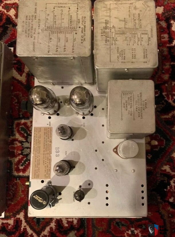 Allen Model 75 KT88 Tube Monoblock Amplifiers Photo #2404621 - US Audio ...