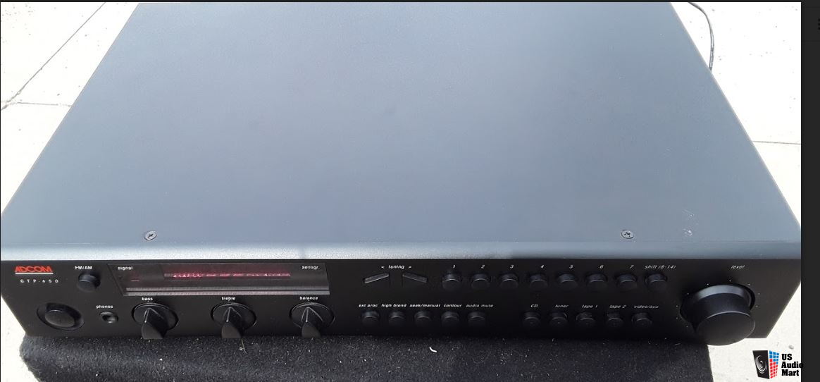 Adcom GTP Preamp/Tuner with remote Photo #2406873 - US Audio Mart