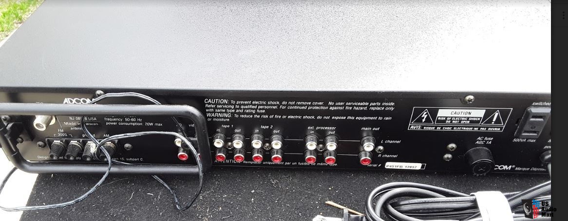 Adcom GTP Preamp/Tuner with remote Photo #2406875 - US Audio Mart