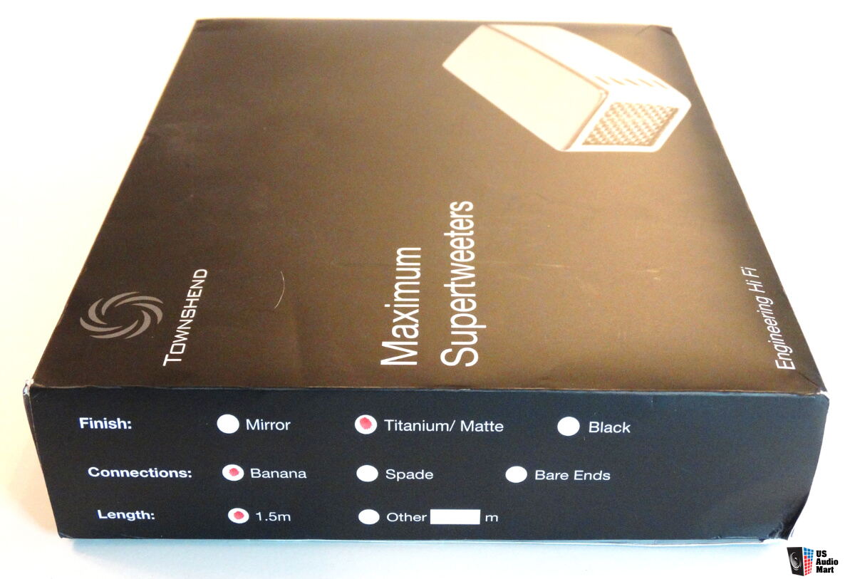 Townshend Maximum Supertweeters in Titanium Matte Finish Photo #2407063 ...
