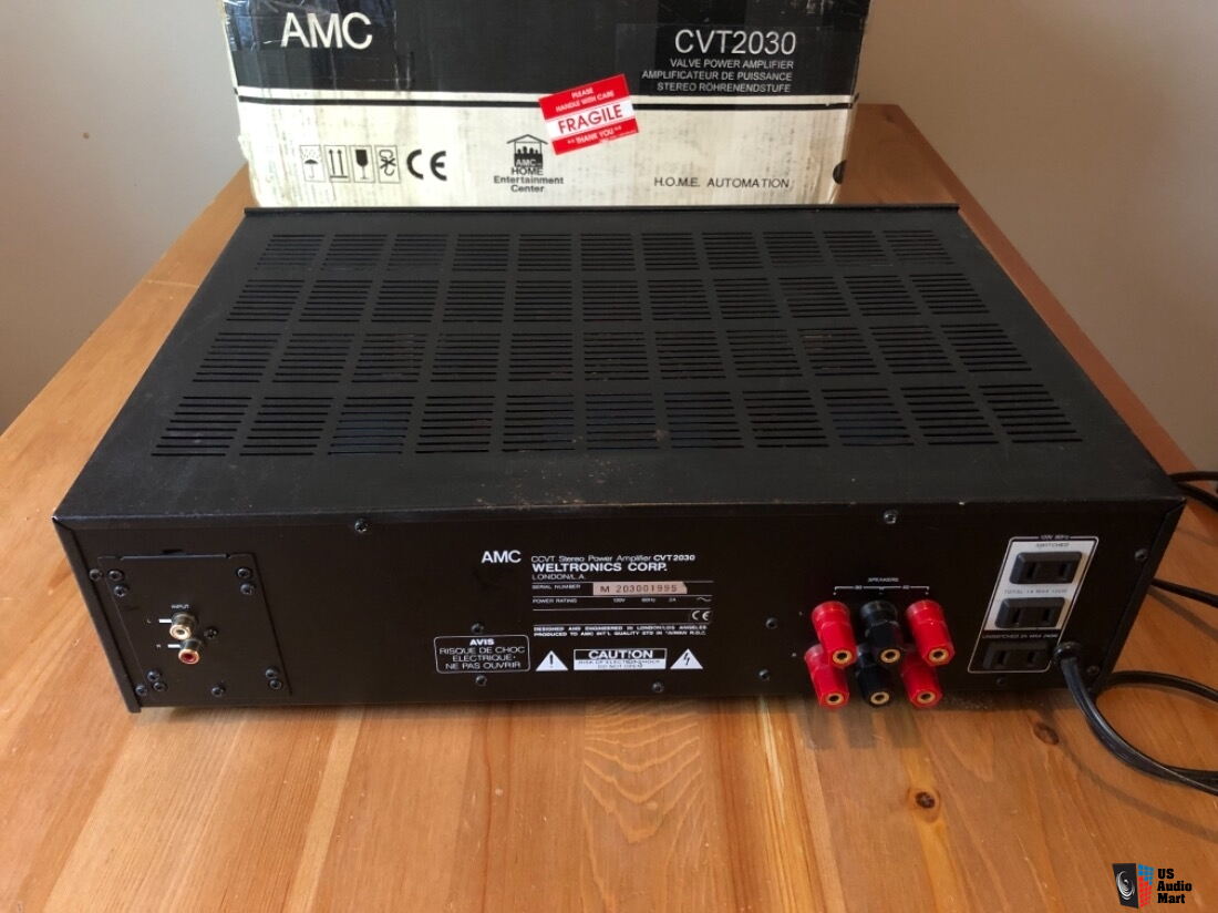 AMC CVT 2030 Tube Socket Upgrade EL34 Hybrid Photo #2411067 - US Audio Mart