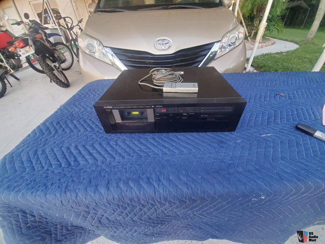 Yamaha K-2000 Cassette Deck Remote + AUTO REVERSE dbx Dolby BC-SERVICED ...
