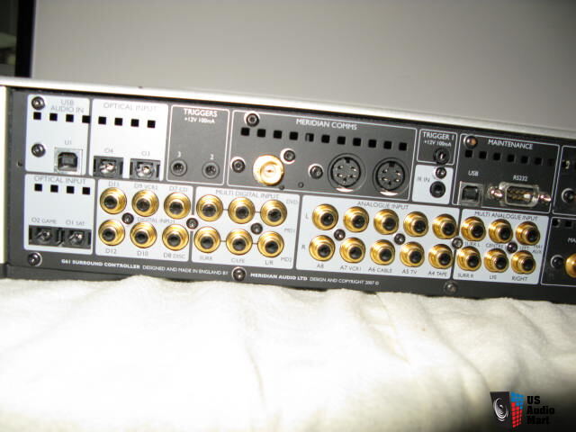 Meridian G61R Surround Sound Processor with Linear Power Supply, Remote ...
