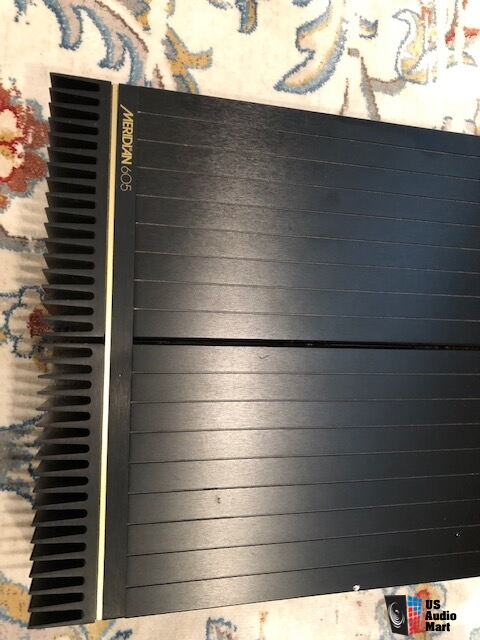 Reduced! Legendary Meridian 605 MONO BLOCKS Power Amp Photo #2417210 ...