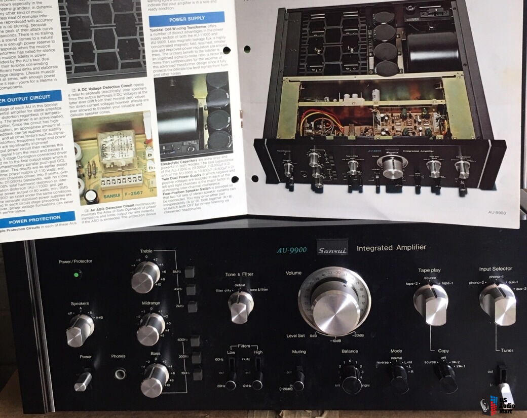 Sansui AU-9900 Vintage Integrated Amplifier Photo #2417305 - UK Audio Mart