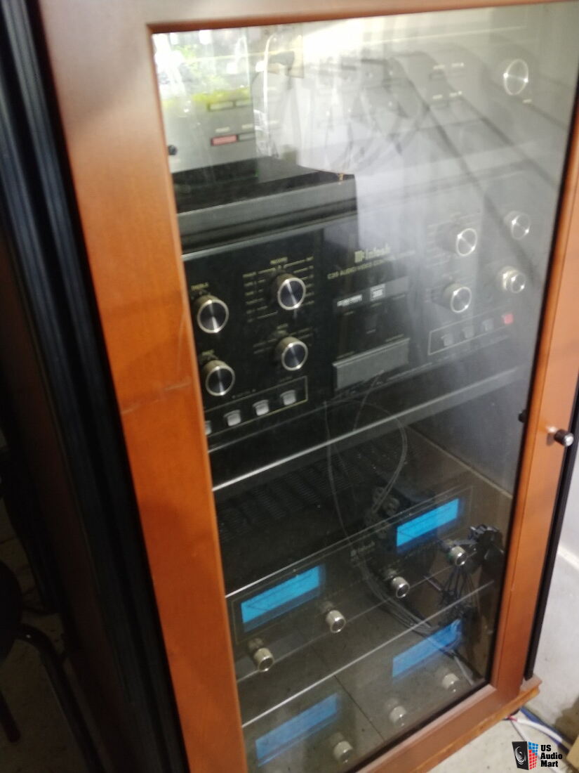 Mcintosh MC 7300, Mcintosh MC7150, C39 preamp and MR7083 tunner Photo ...