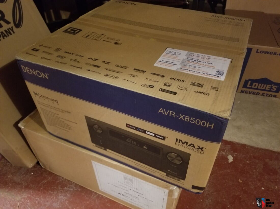 Brand New Denon AVR-X8500H Flagship 13.2 Channel 4K Ultra HD Receiver ...