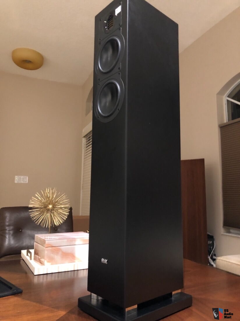 Elac FS-197 German Tower Loudspeakers with Ribbon Teeeter Photo ...