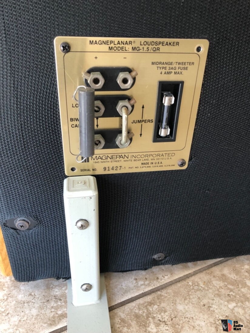 Magnepan Magneplanar 1.5QR Photo #2421990 - US Audio Mart