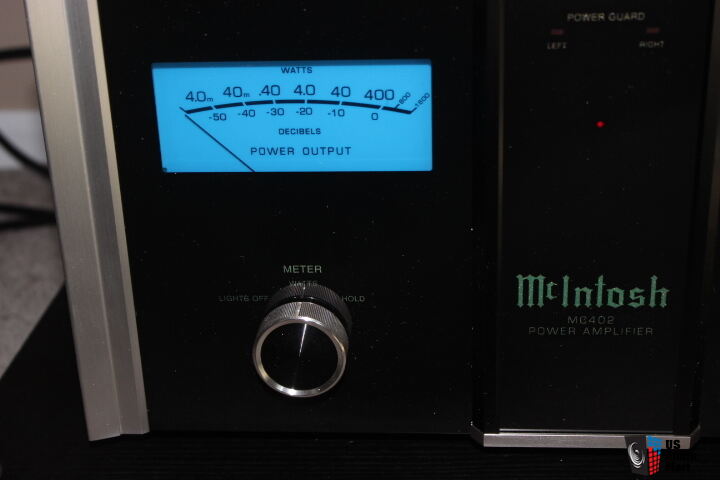 Mcintosh MC402 Stereo Power Amplifier EXCELLENT - 400 Watts Per channel ...