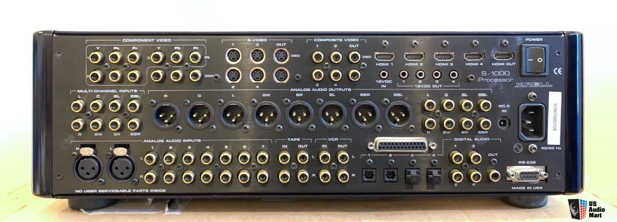 Krell S1000 Class A Preamp / Processor MINT ! Photo #2429863 - US Audio ...