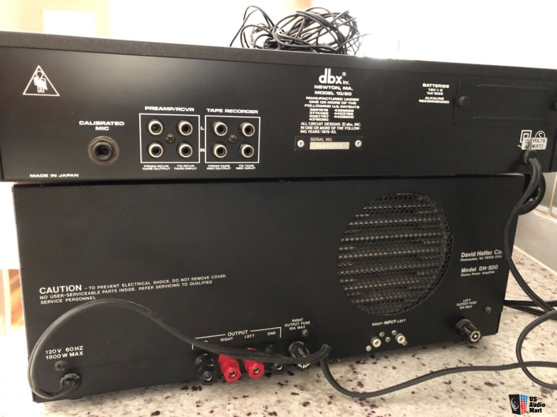 Hafler 500 amp; DBX 1020 Eq Photo #2430628 - US Audio Mart