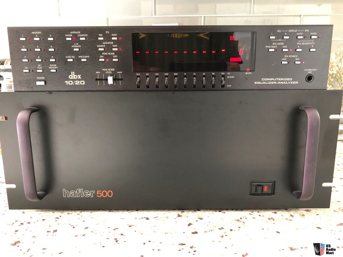Hafler 500 amp; DBX 1020 Eq Photo #2430626 - US Audio Mart