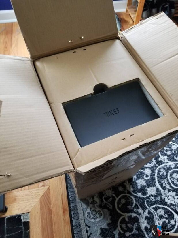 KEF XQ50 Center Channel Speaker Black, excellent condition w/ box Photo ...