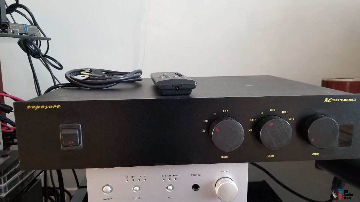 Exposure RC XXI preamplifier England Remote control included For Sale ...