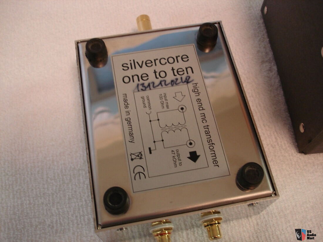 Silvercore One-to-Ten step-up transformer, Stereophile recommended ...
