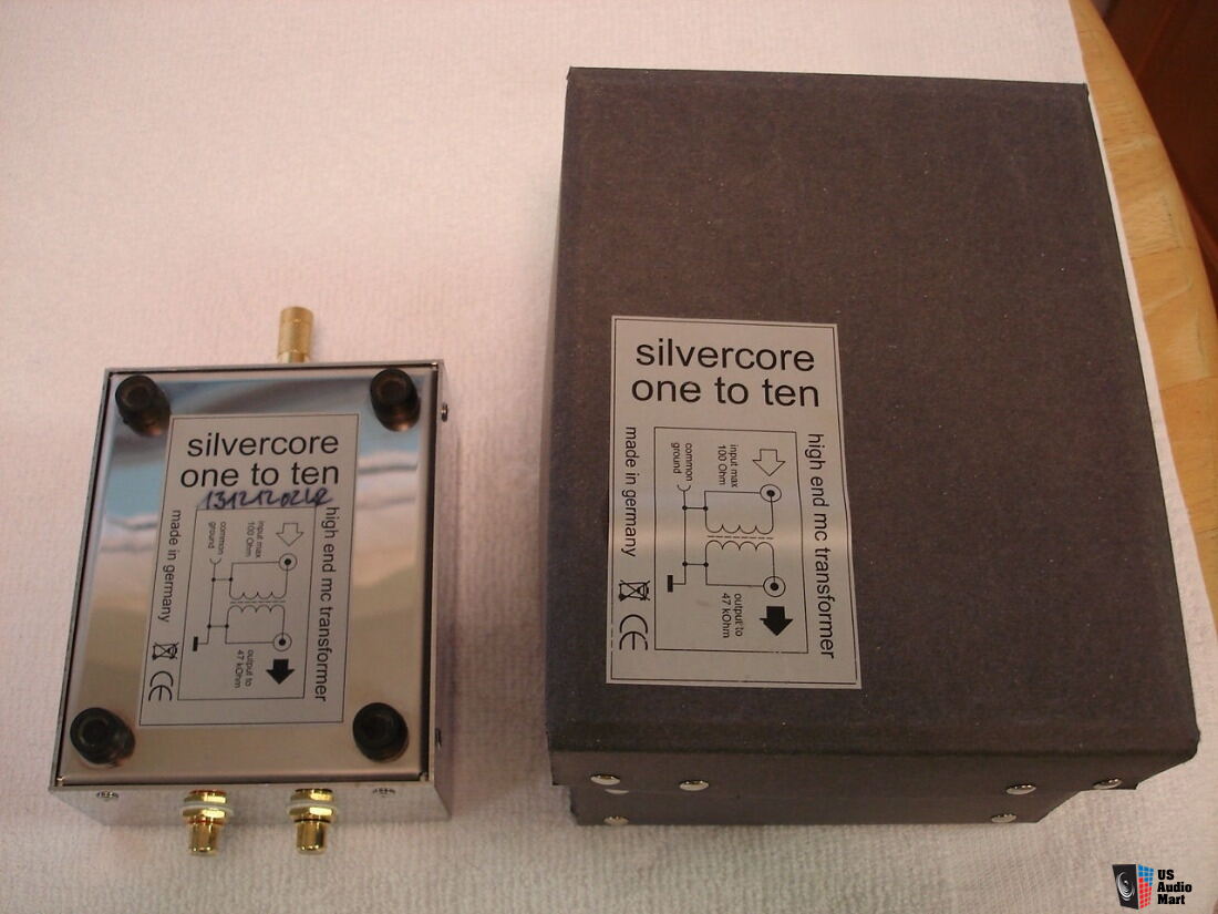 Silvercore One-to-Ten step-up transformer, Stereophile recommended ...