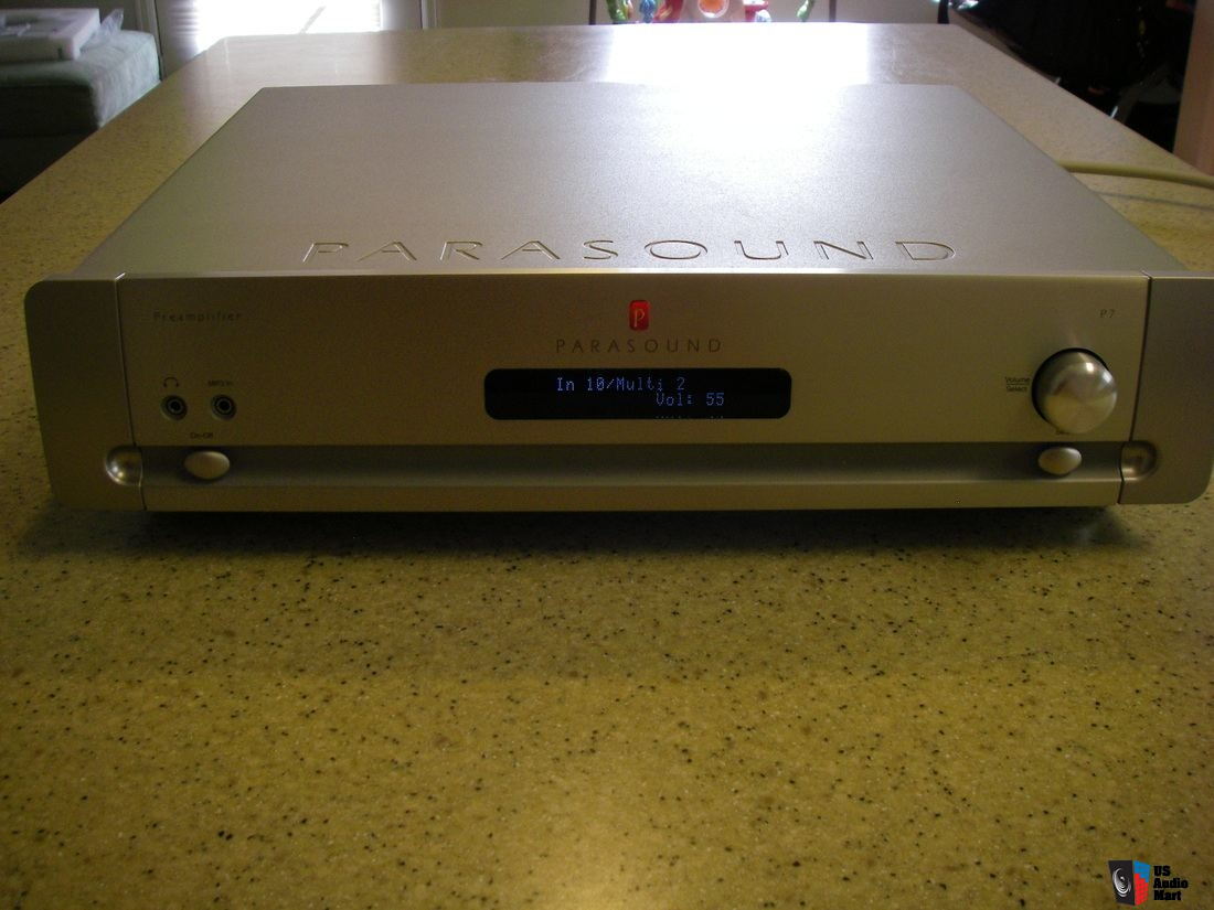 Parasound P7 ALL Analog BALANCED 7.1 MULTI CHANNEL Preamplifier Photo ...